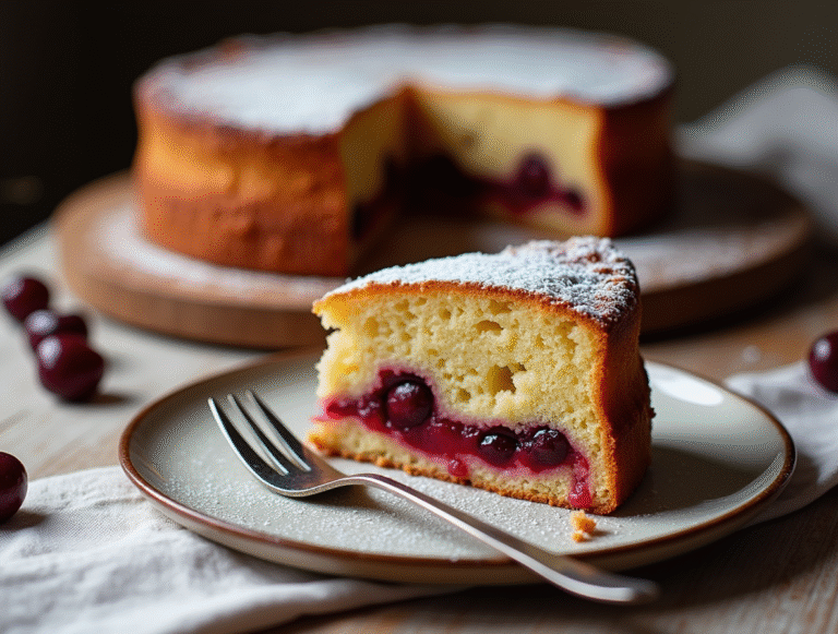 Gâteau Basque à la Cerise Noire : Recette Authentique du Pays Basque ...