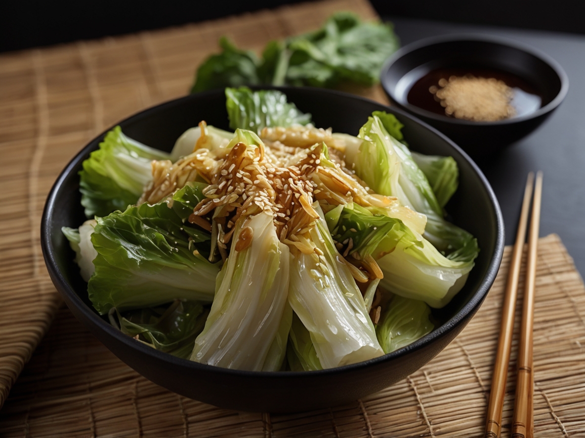 Comment faire un chou chinois sauté façon asiatique en 15 minutes ...